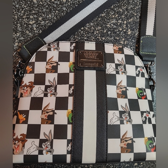 Loungefly | Bags | Loungefly Looney Tunes Checkered Character Crossbody ...